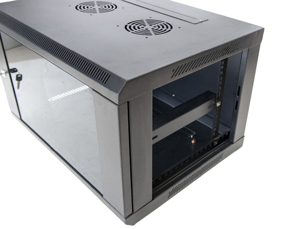 07-6603 3U 45cm(17.5 inch) Depth Wall Mount Network Cabinet - Locking ...
