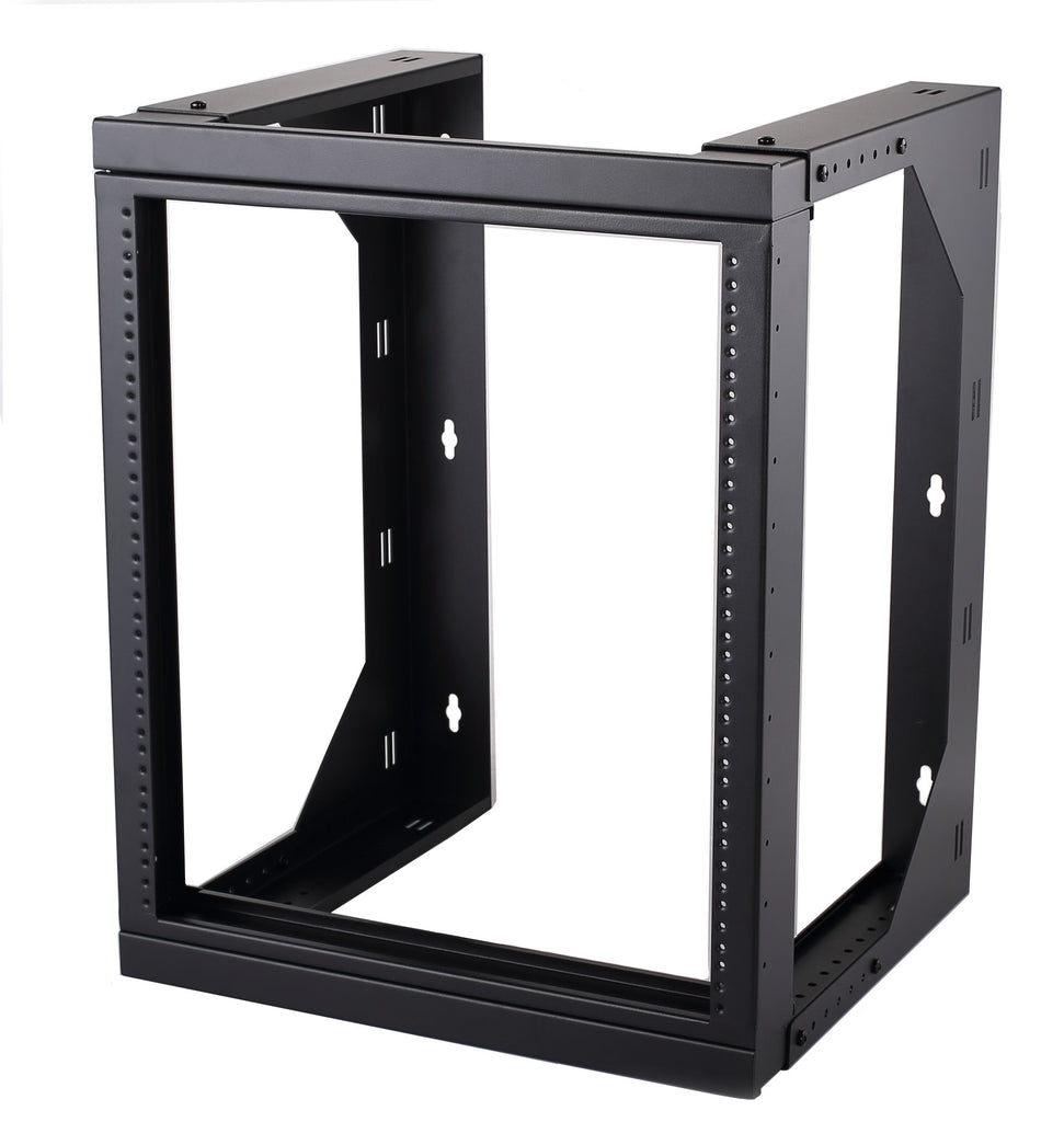 07-6609-01 9U Heavy Duty Extendable Wall Mount Open Frame Network Rack ...