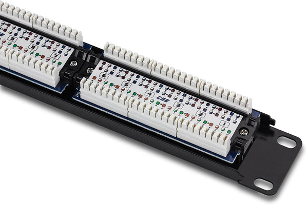 07-6012-24 24 Ports Rack Mount UTP CAT6e Network Patch Panel – AA ...