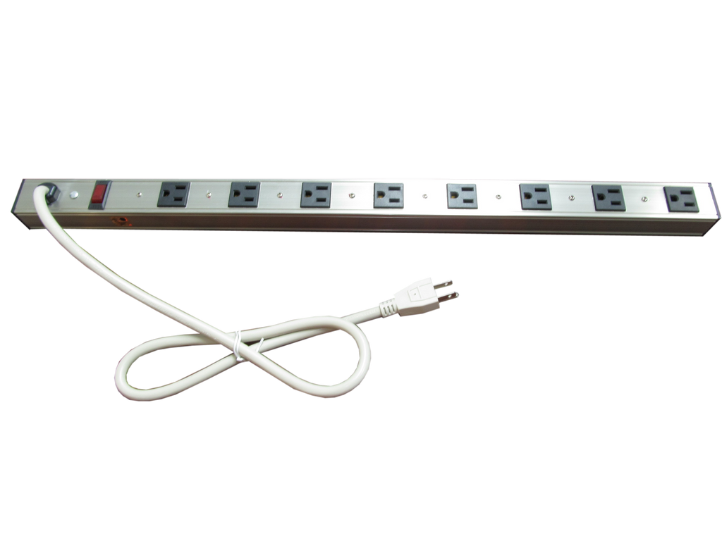 UL certified 6 outlets Aluminum Power Bar – AA Electronics
