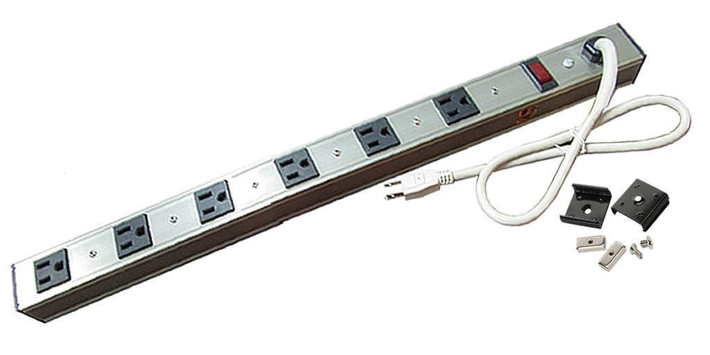 UL certified 6 outlets Aluminum Power Bar – AA Electronics