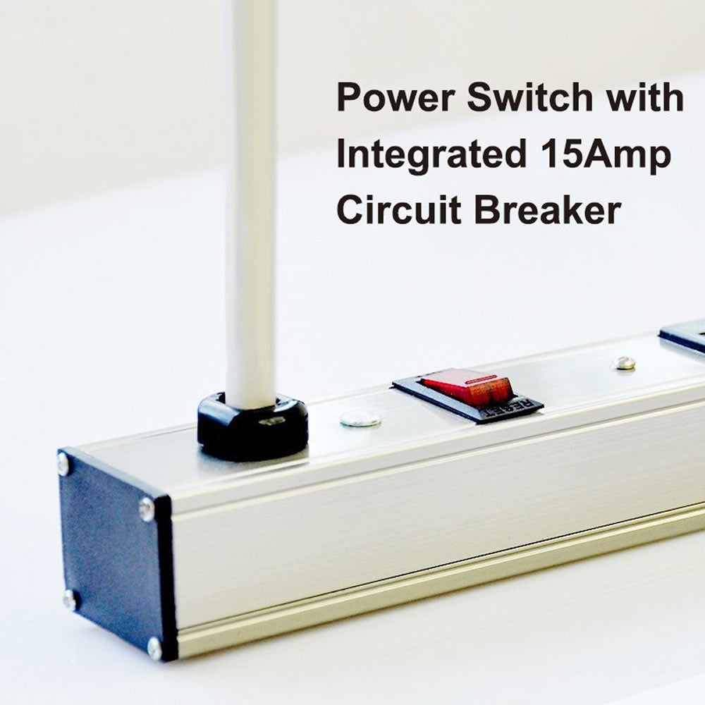 UL certified 6 outlets Aluminum Power Bar – AA Electronics